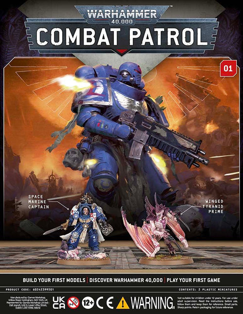 Combat Patrol Magazine Issue 1 - Terminator Armour Captain, Tyranid Pr
