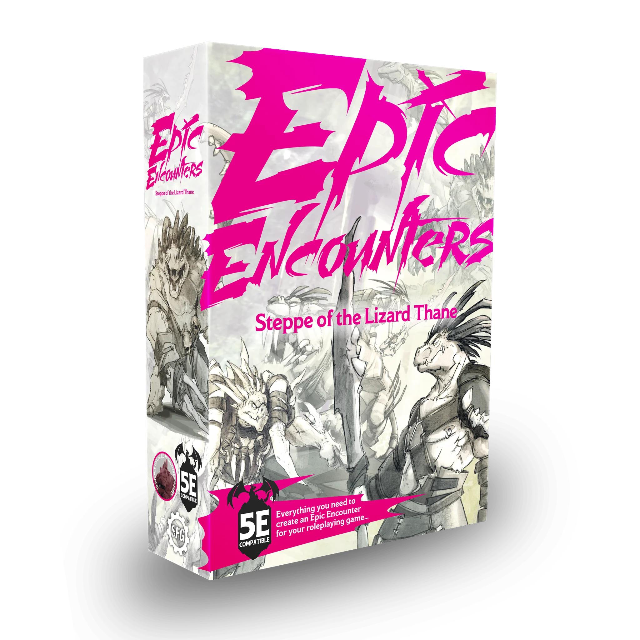 D&D Epic Encounters - Steppe of the Lizard Thane
