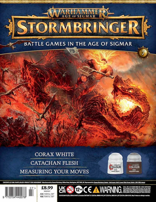 Warhammer Age of Sigmar Stormbringer Issue 7 - Corax White and Catacha